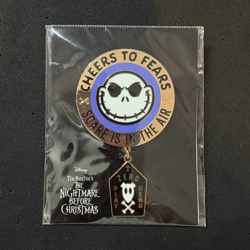 Japan Disney Marimocraft Pin Nightmare NBC Jack Skellington Fears Zero ...