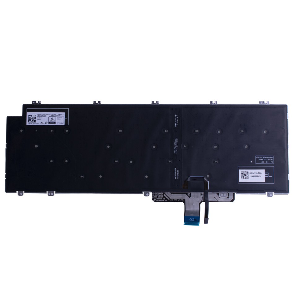 New US Keyboard Backlit for Dell Latitude 5520 5521 Precision 3560 3561 ...