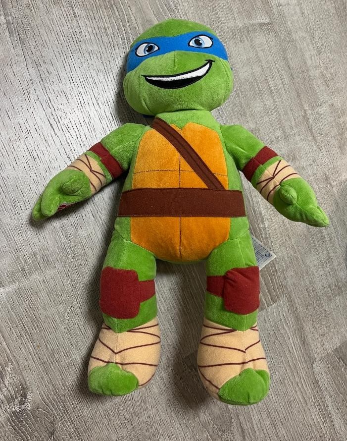 Build A Bear Teenage Mutant Ninja Turtles TMNT Leonardo Plush Toy no ...