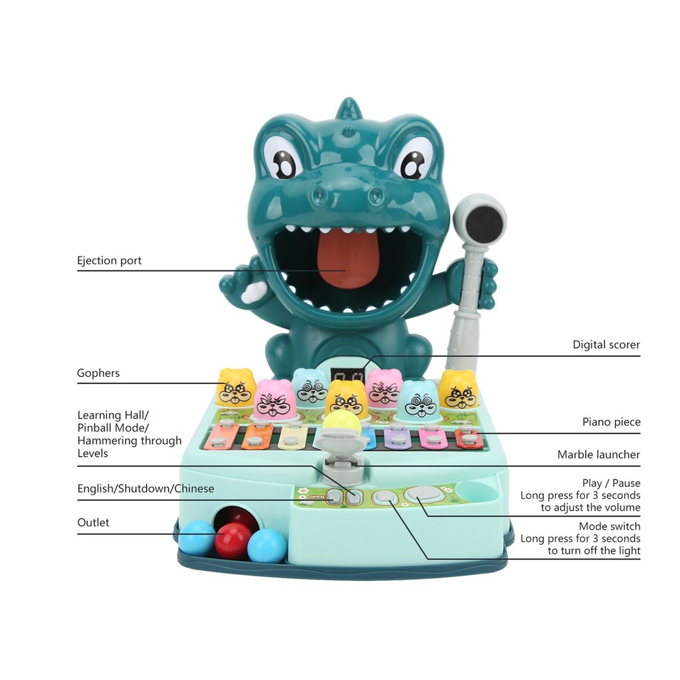 Multifunction Hammering Game Toy With Sound Effect Early Learning ...
