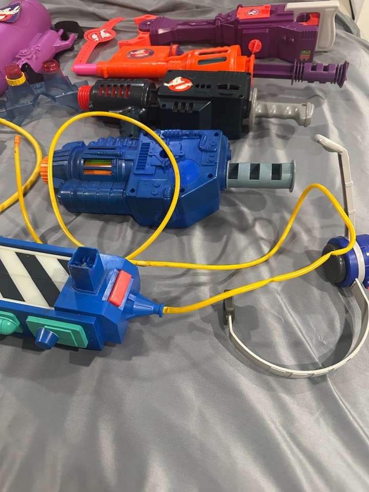 Vintage Kenner Real Ghostbusters Proton Pack & Blaster Role Play Gear ...