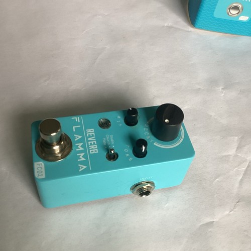 FLAMMA FC02 Guitar Effects Pedal Studio Church Plate Reverb | eBay