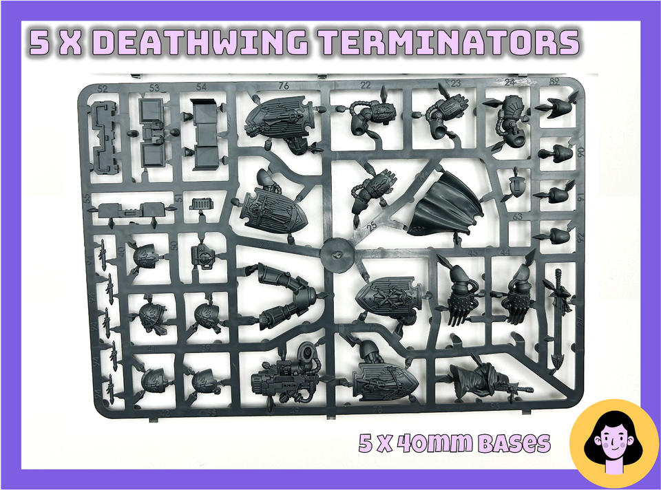 Deathwing Terminators Squad - Dark Angels - OOP - Best Price - Free P&P ...