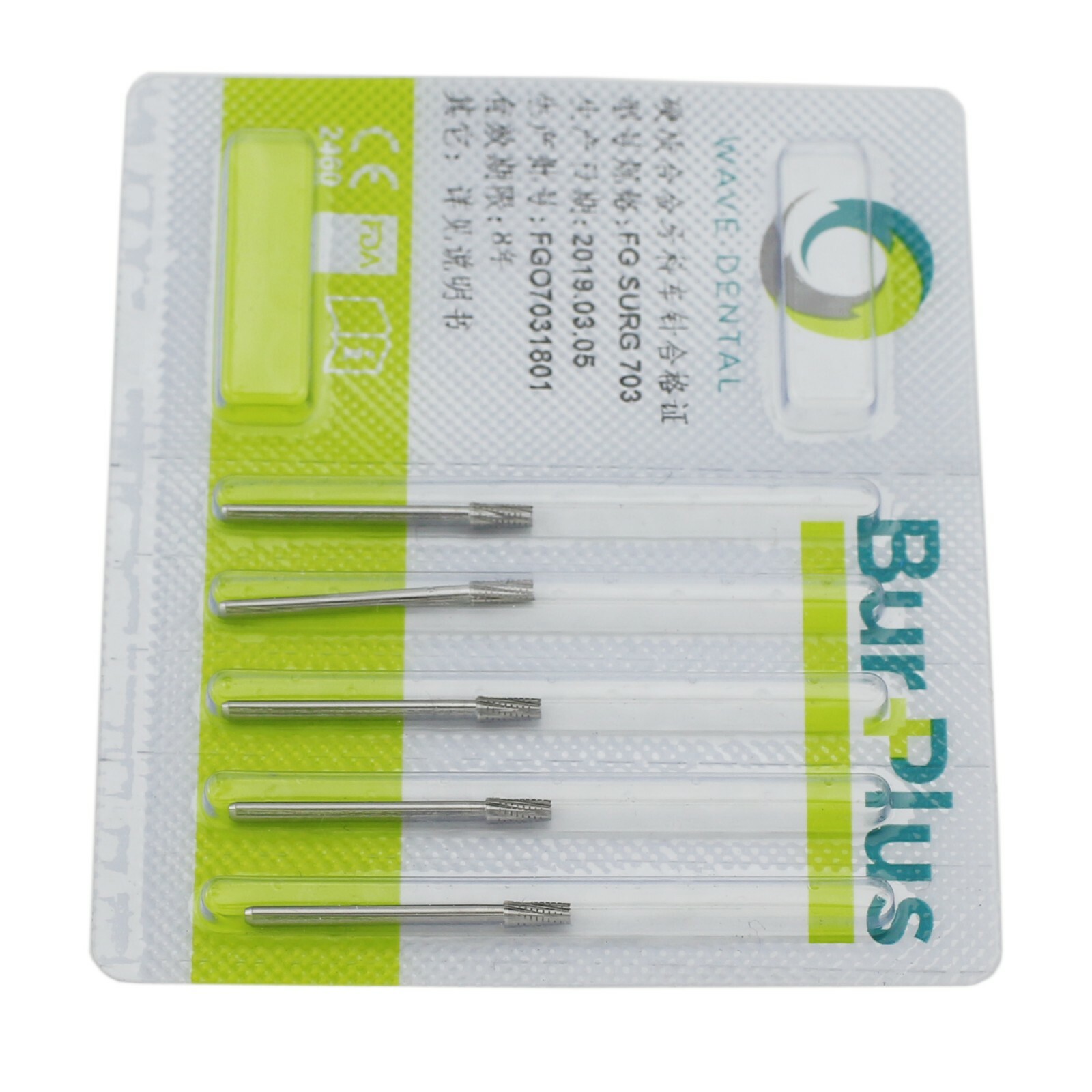 Wave Dental Surgical Burs For High Speed Handpiece FG SURG 700 701 702 ...