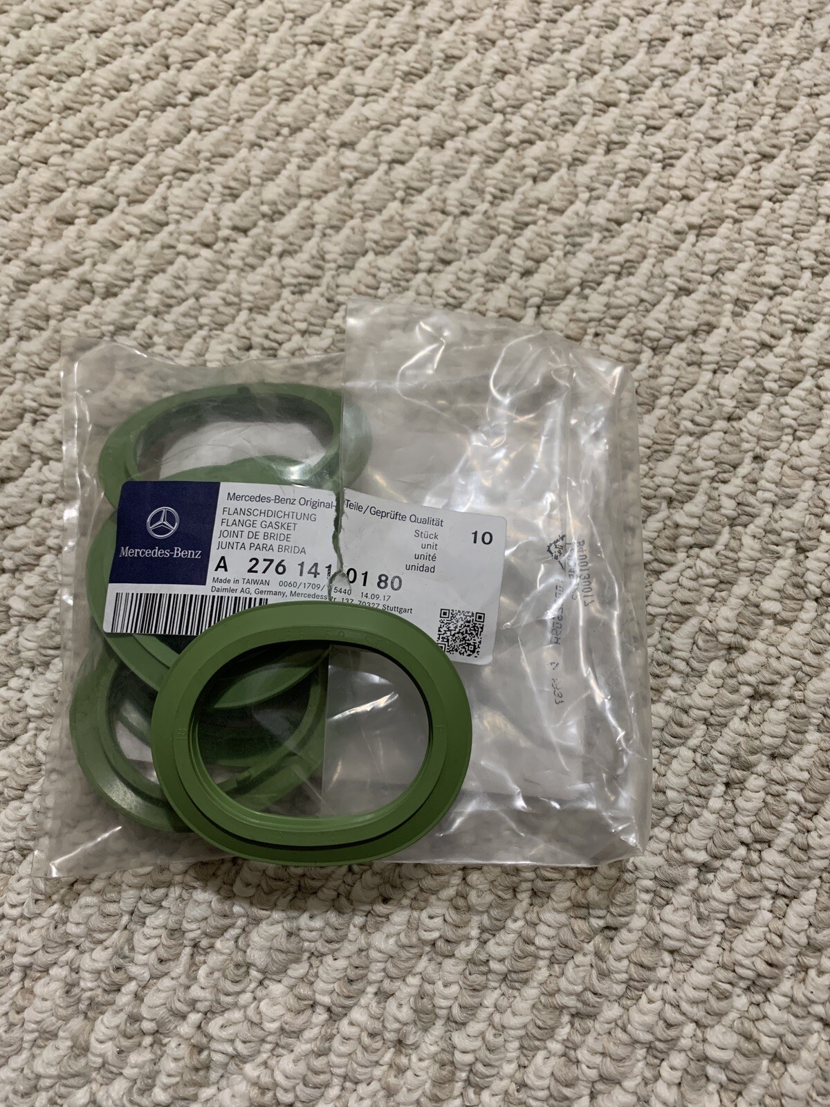 for Mercedes-benz Gle350 2016-2017 Genuine Intake Plenum Gasket for ...