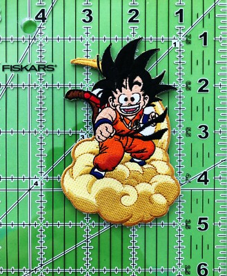 4" Kid Goku Iron on/Sew on Patch, DBZ Patch, Dragon Ball Z Cool Patch ...