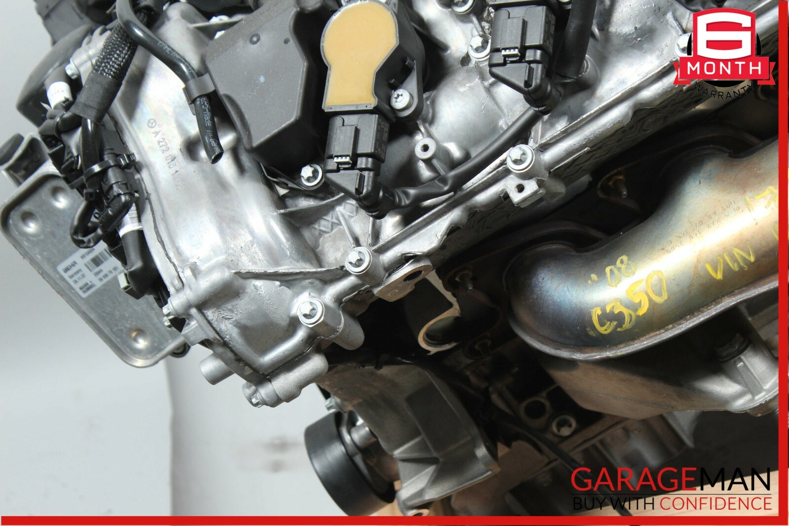 05-11 Mercedes R171 C350 SLK350 3.5L Complete Engine Motor Block ...