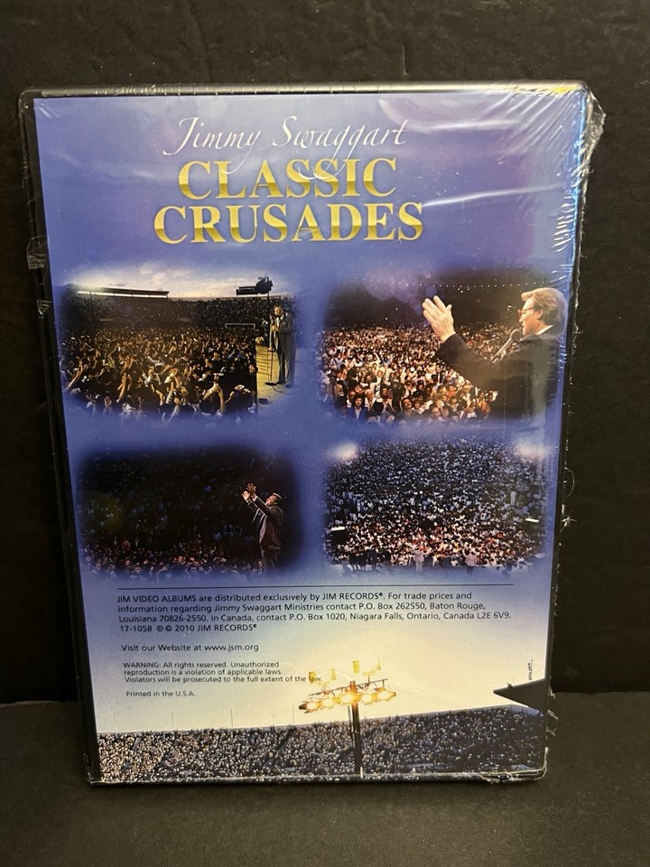 Jimmy Swaggart Classic Crusades DVD Nashville Tennessee September 13 ...