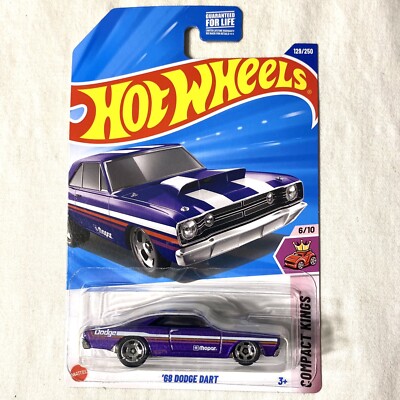 🔥 2025 Hot Wheels Purple 68 Dodge Dart 1:64 Muscle Car Mopar Chrysler ...