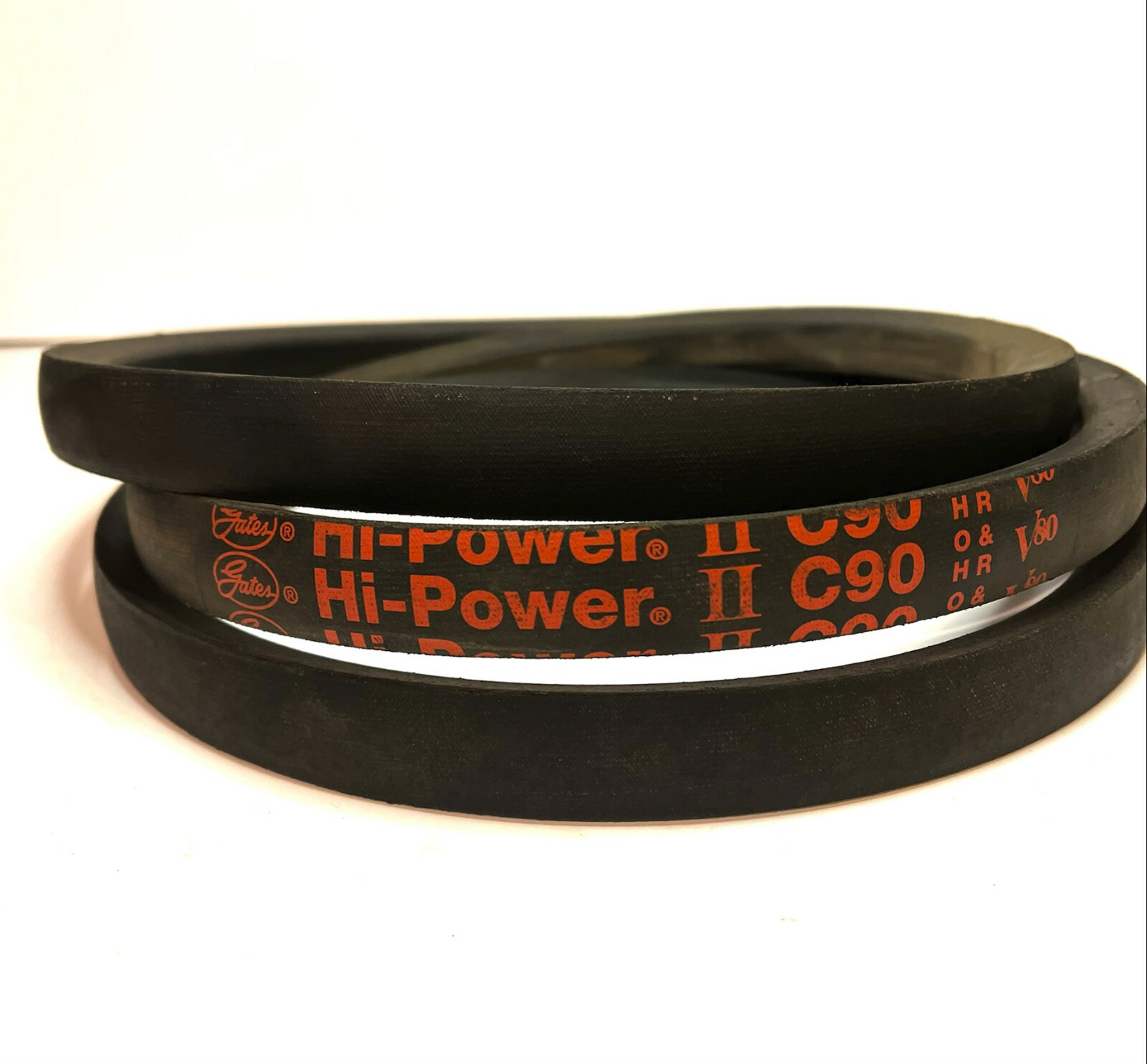 New Gates Hi-Power ll V-belts. C60,C71,C75,C78,C85,C90,C96. (64in-100in ...