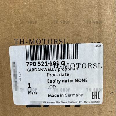 7P0521101Q Front Side Driveshaft Prop Shaft Assembly For VW Touareg 92A ...
