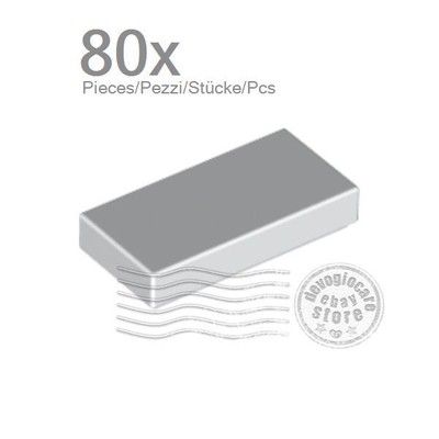 80x LEGO 3069 Tile 1x2 White | 306901 | eBay