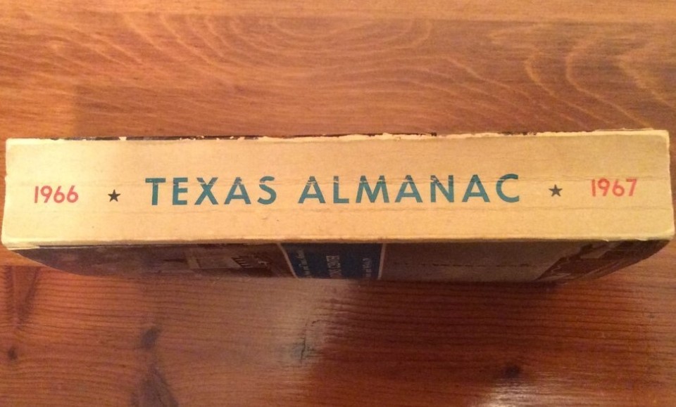 The Dallas Morning News TEXAS ALMANAC & State Industrial Guide 1966-1967 (Paper) | eBay