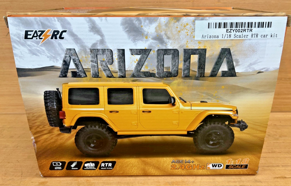 Eazy RC 1/18 Arizona RTR Scale Crawler With Hardbody - ROLLING CHASSIS ...