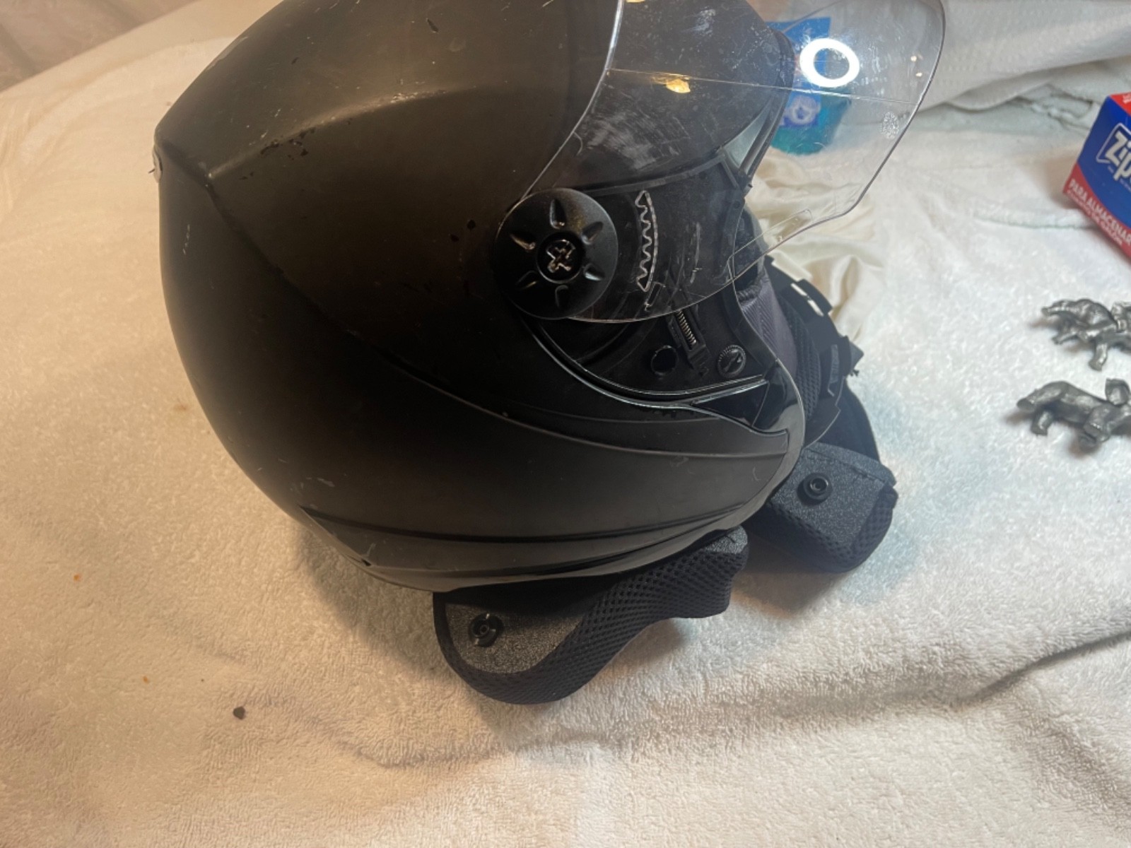 GMAX Matte Black DOT 17S Motorcycle Helmet | eBay