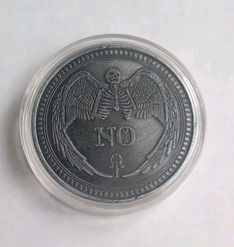 OUIJA COIN DECISION TOKEN OCCULT EYE OF PROVIDENCE MAGIC 8 BALL YES AND ...