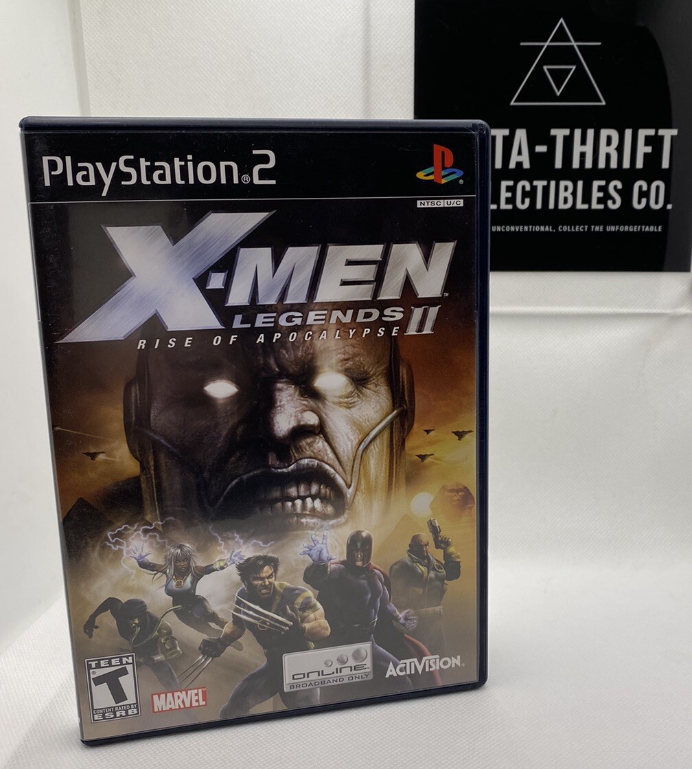 X-Men Legends II Rise of Apocalypse - PlayStation 2 PS2 - Complete ...