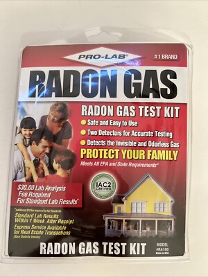 Pro-Lab Radon Gas Short Term Test Kit - RA100 - New & Sealed | eBay