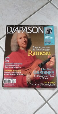 revue-DIAPASON MAGAZINE-Rameau Gardiner-n°628-10/2014-frais port ...