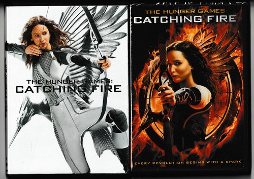 THE HUNGER GAMES: CATCHING FIRE NEW DVD W/ Rare Silver Limited Edition ...