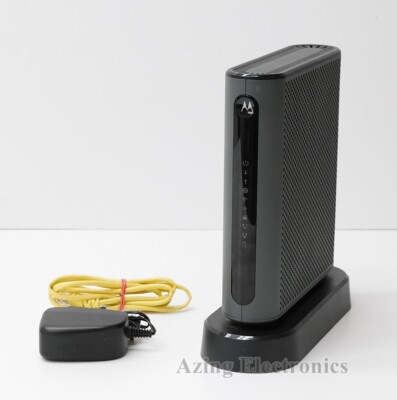 Motorola MT7711 Dual Band AC1900 Cable Modem and Wi-Fi Gigabit Router ...
