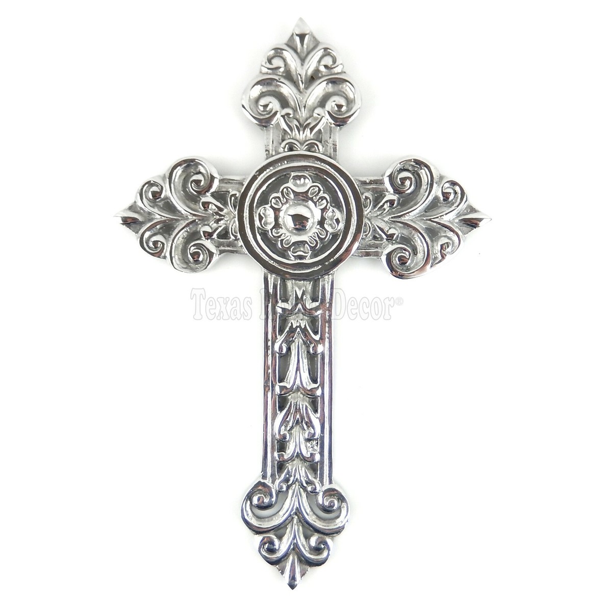 Brushed Aluminum Wall Cross