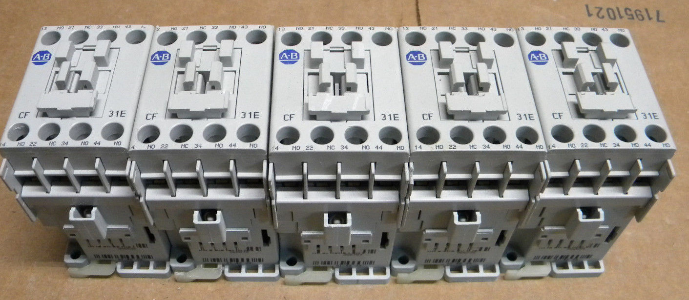 (5) Allen Bradley 700-CF310 120V Contactors | eBay