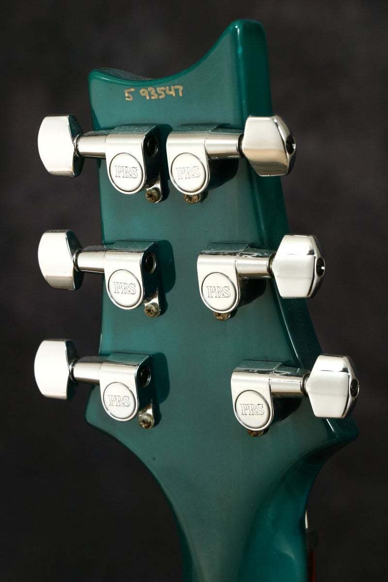 Paul Reed Smith PRS Custom 22 Teal Black Wide Fat Neck Guitar Electric ...