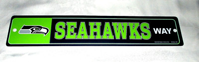 SEATTLE SEAHAWKS STREET SIGN #2 - NEW | eBay