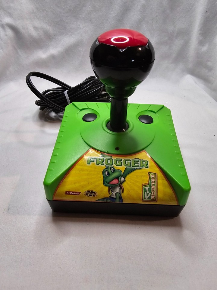 Konami Frogger Plug & Play TV Game Handheld Arcade Joystick Controller ...