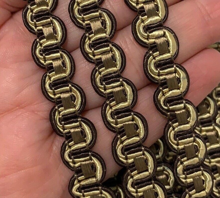 Traditional Gimp Braid Trim Upholstery 18 Colours 11mm Wide Sold by ...