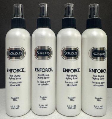 Scruples Enforce Fast Drying Styling Spray - 4 Pack / 8.5 fl oz each | eBay