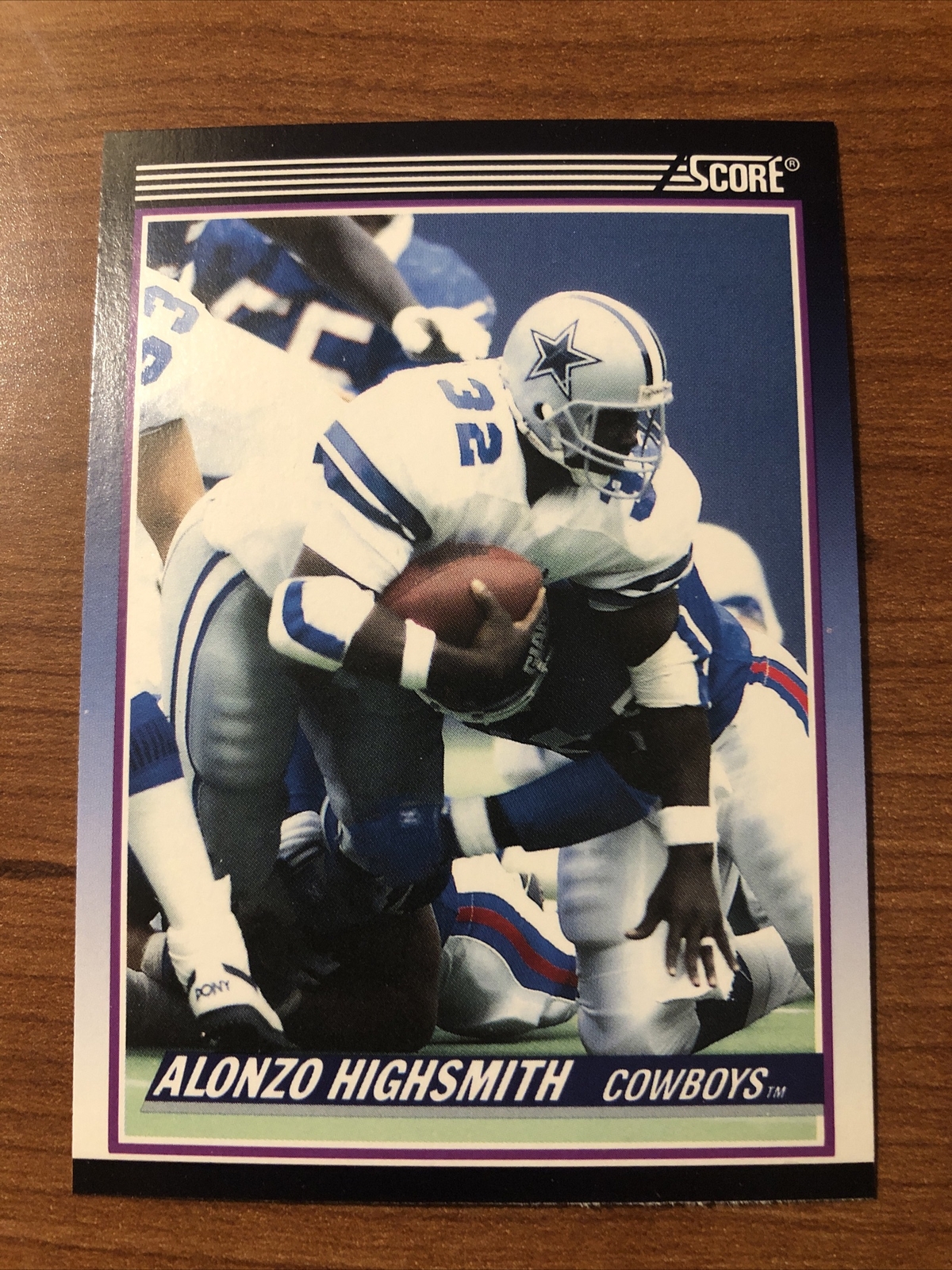 1990 Score Alonzo Highsmith Dallas Cowboys #46T. Cheap Shipping | eBay