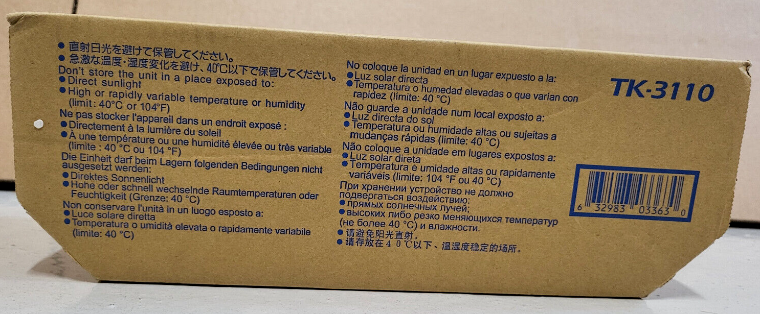 Toner Kyocera TK-3110 Schwarz Neu OVP A-Ware Original FS-4100DN ...