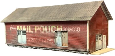 HUDSON RIVER MODEL COMPANY HO SCALE FRUIT STORAGE BARN / GARAGE ...