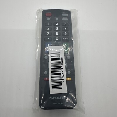 Sharp OEM Commercial Display Remote Control GB244WJSA Sealed | eBay