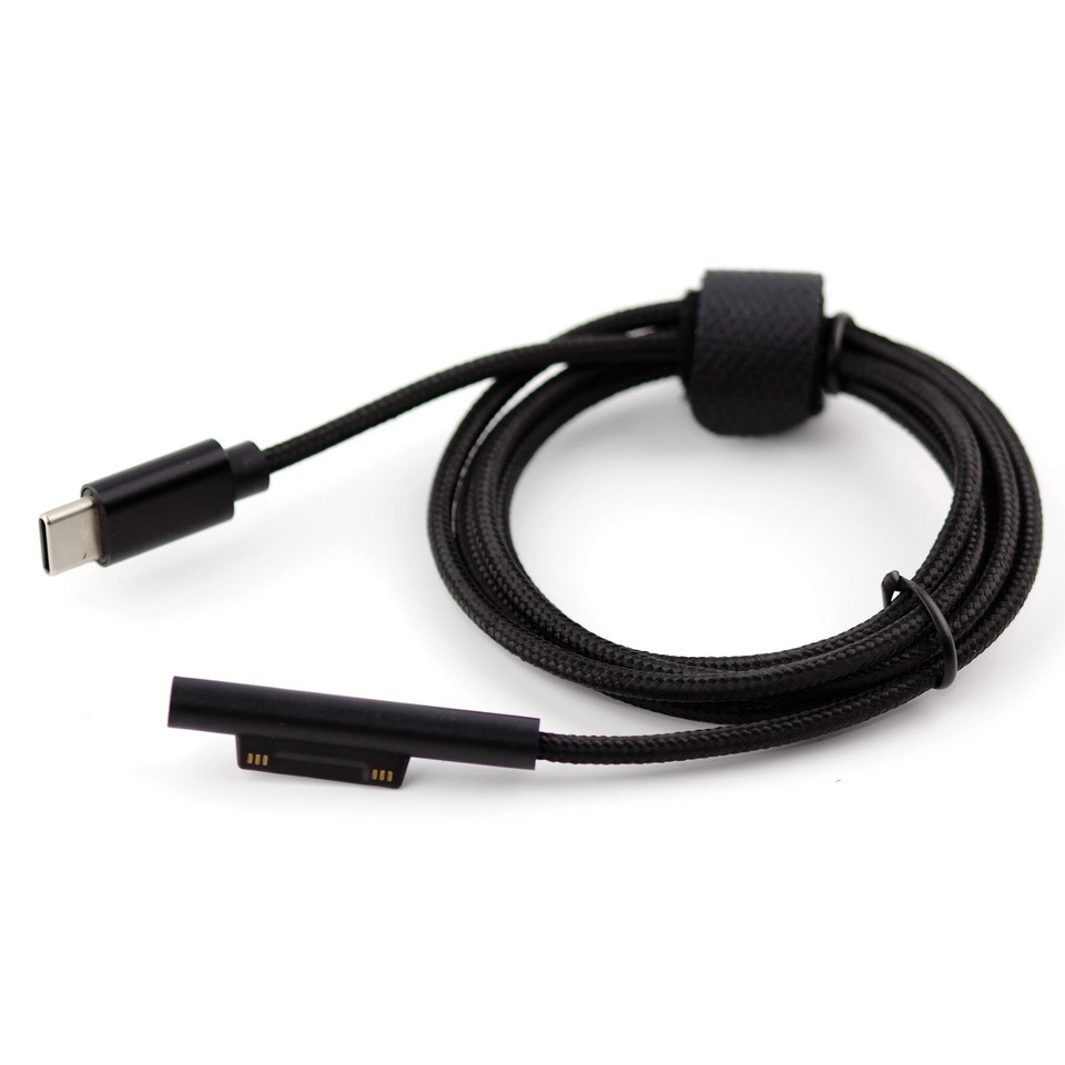 USB-C 65W Charger Cable Lead for Microsoft Tablet Surface Pro X 9 8 7 7 ...