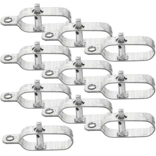 10 Pcs Wire Rope Threaded Tensioner Silver Tightener Sturdy | eBay