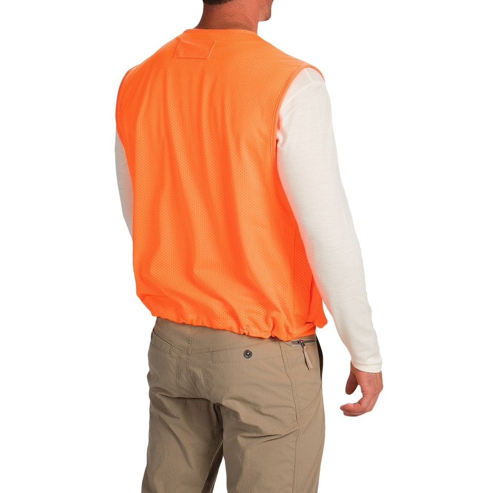 Fieldline Outdoor Products Mesh Blaze Orange Field Hunting Vest - Size ...