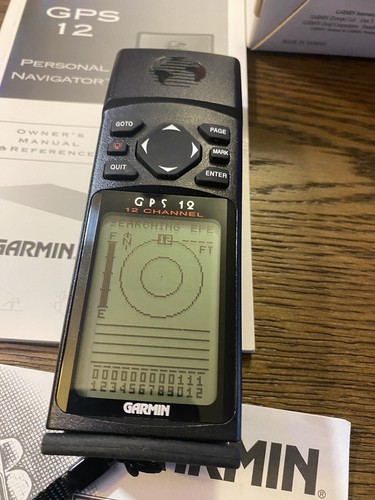 Garmin GPS 12 Handheld Personal Navigator for sale online | eBay