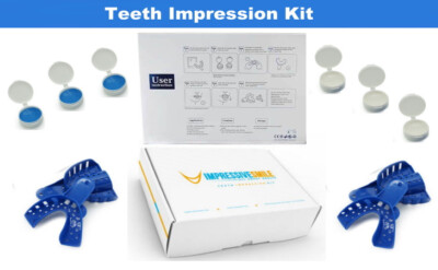 Dental Teeth VPS Impression Kit 6 x 28 gm Putty Silicone Material with ...