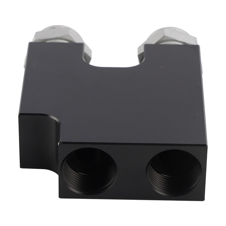 ATS Transmission Cooler Bypass Block For 6.7L Cummins 68RFE AS69RC 2013 ...