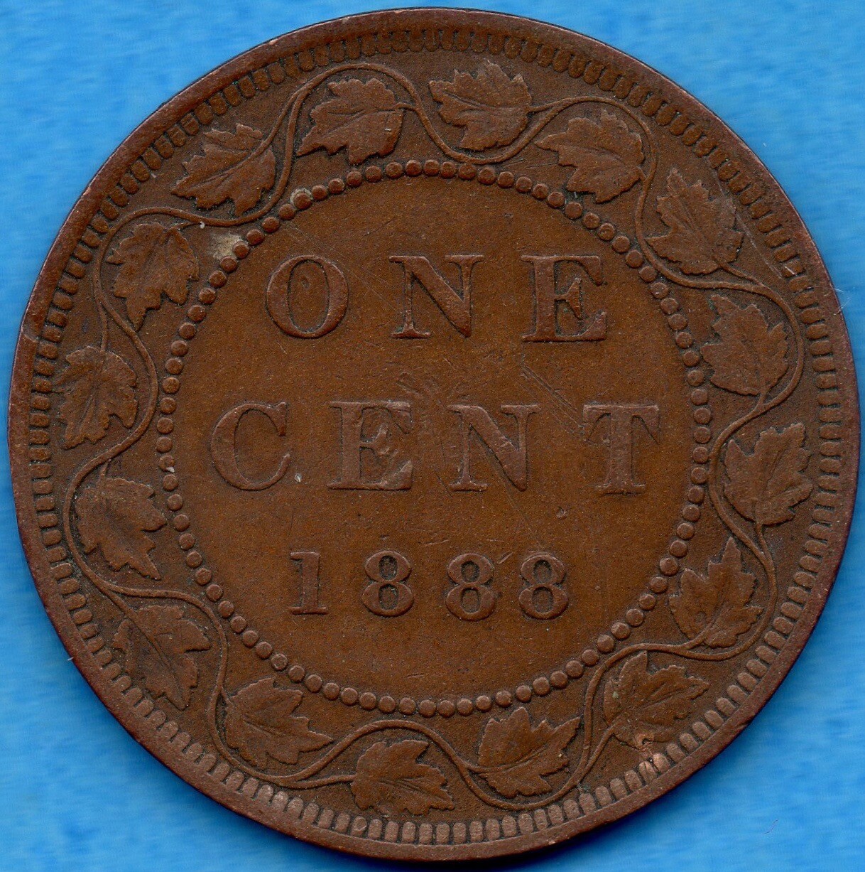 Canada 1888 1 Cent One Large Cent Coin - Very Fine | eBay
