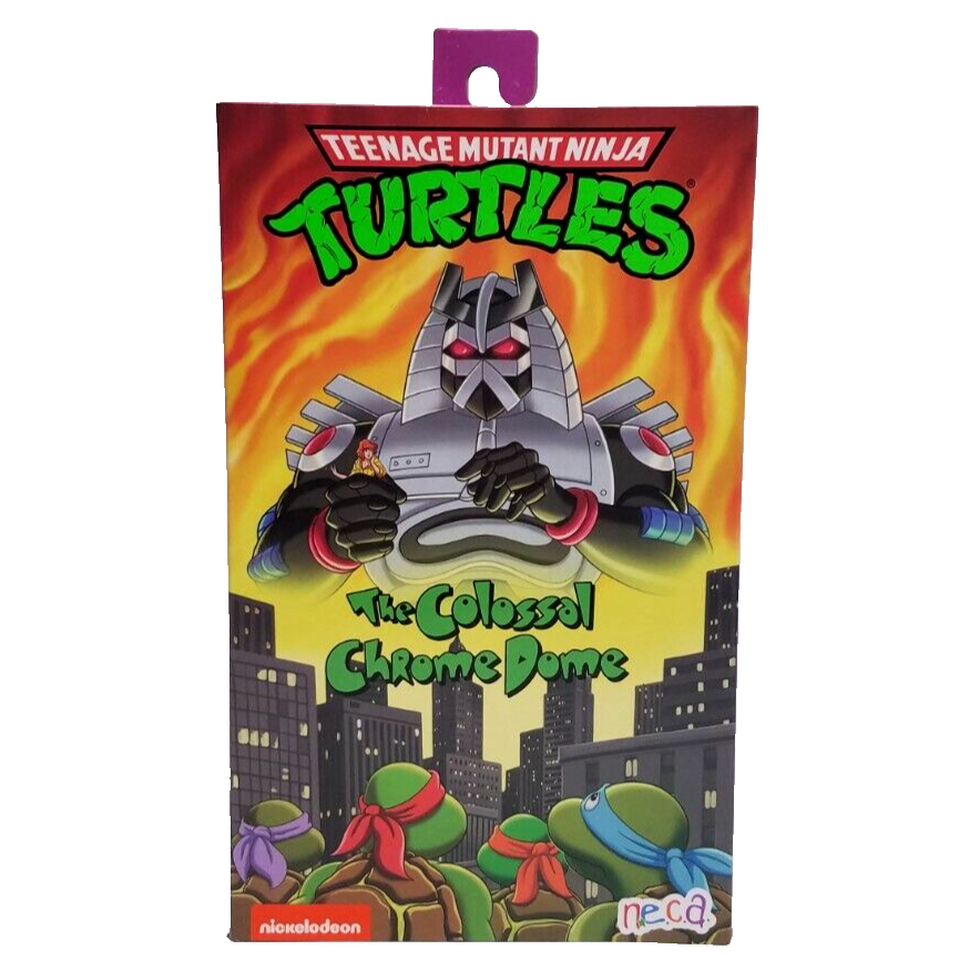 Teenage Mutant Ninja Turtles NECA TMNT Nickelodeon The Colossal Chrome ...