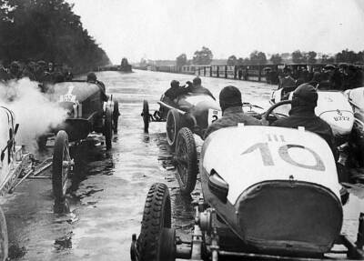Germany Prussia Berlin Berlin AVUS motor racing circuit AVUS op- 1921 ...