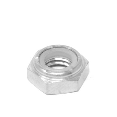 M8 x 1.25 Titanium Nyloc Reduced Thickness Half Thin Nut Ti Nylon ...