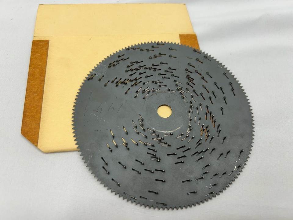 Anchors Aweigh Metal Disc 4.5" Thorens Music Box Disk K1443 US Navy ...