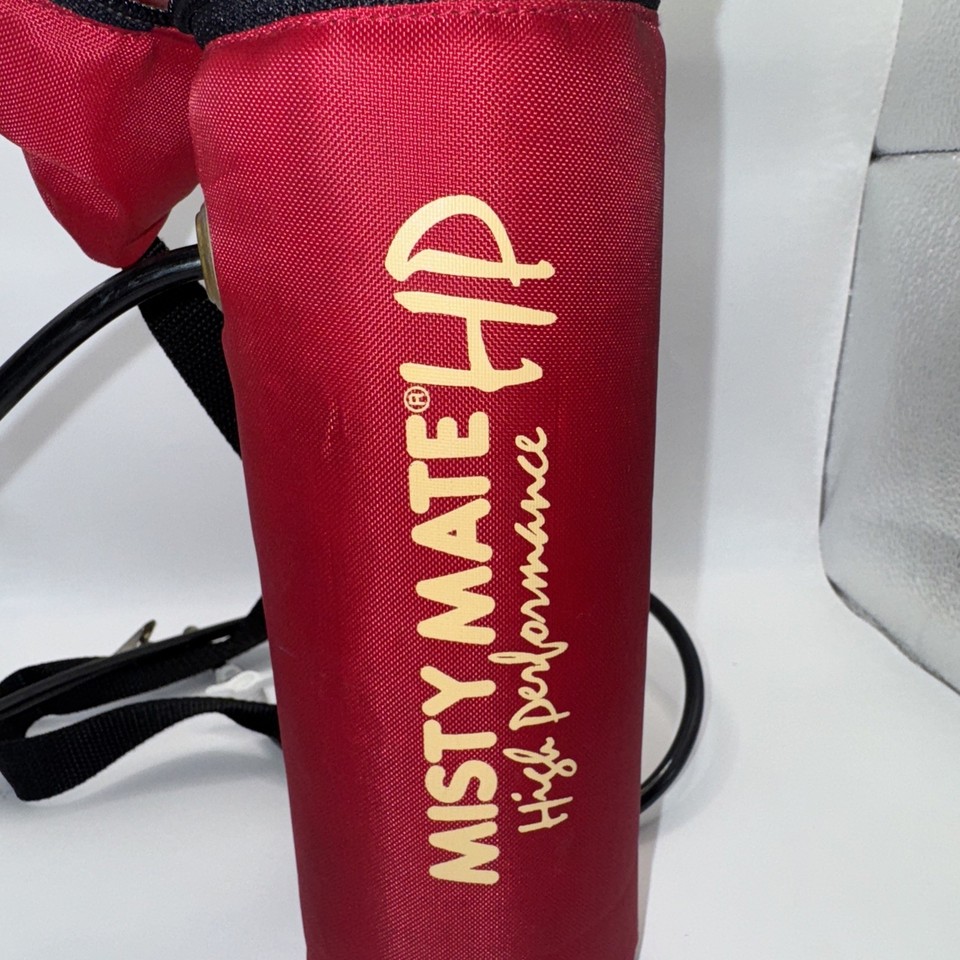 Misty Mate Pump Personal Portable Air Cooler Mister Red w/ Belt 16 oz ...