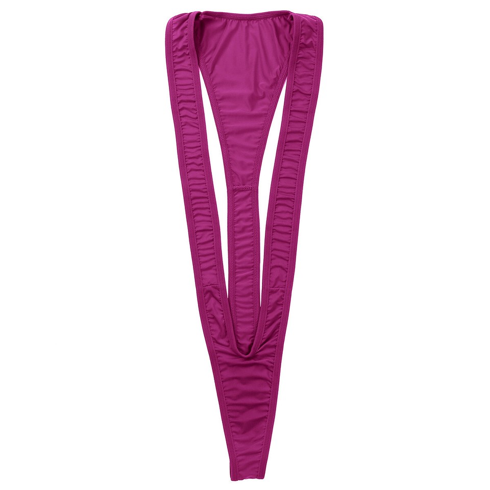 Women Sexy Bodysuit Sling Monokini Micro Bikini Thong One-Piece ...