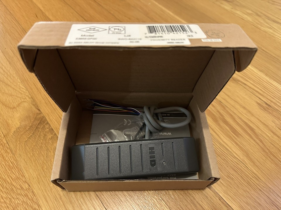 ASSA ABLOY 5365EGP00 HID PROX MINIPROX MULLION READER 5-16VDC ACCESS ...